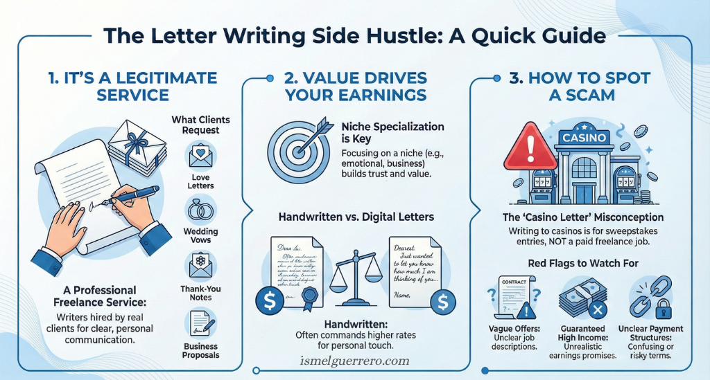 Letter Writing Side Hustle: Is It Legit & How to Get Started? - Ismel ...