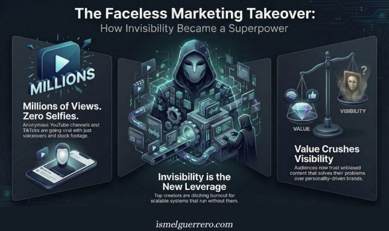 Faceless Marketing: How It Works and Why It’s Growing - Ismel Guerrero