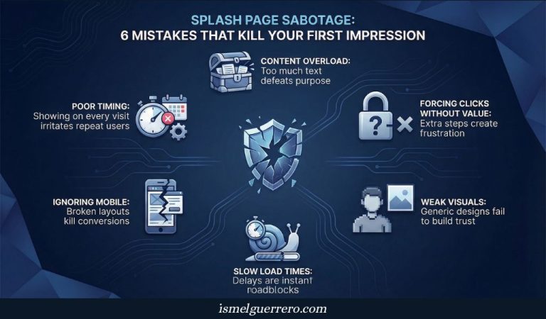 What Is a Splash Page? The Guide to Using Them in 2025 - Ismel Guerrero