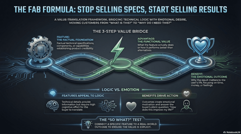 FAB Formula: How to Turn Features Into Persuasive Benefits - Ismel Guerrero